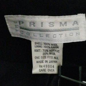 Prisma | Jackets & Coats | The Prisma Collection Black Wool Kimono Duster | Poshmark